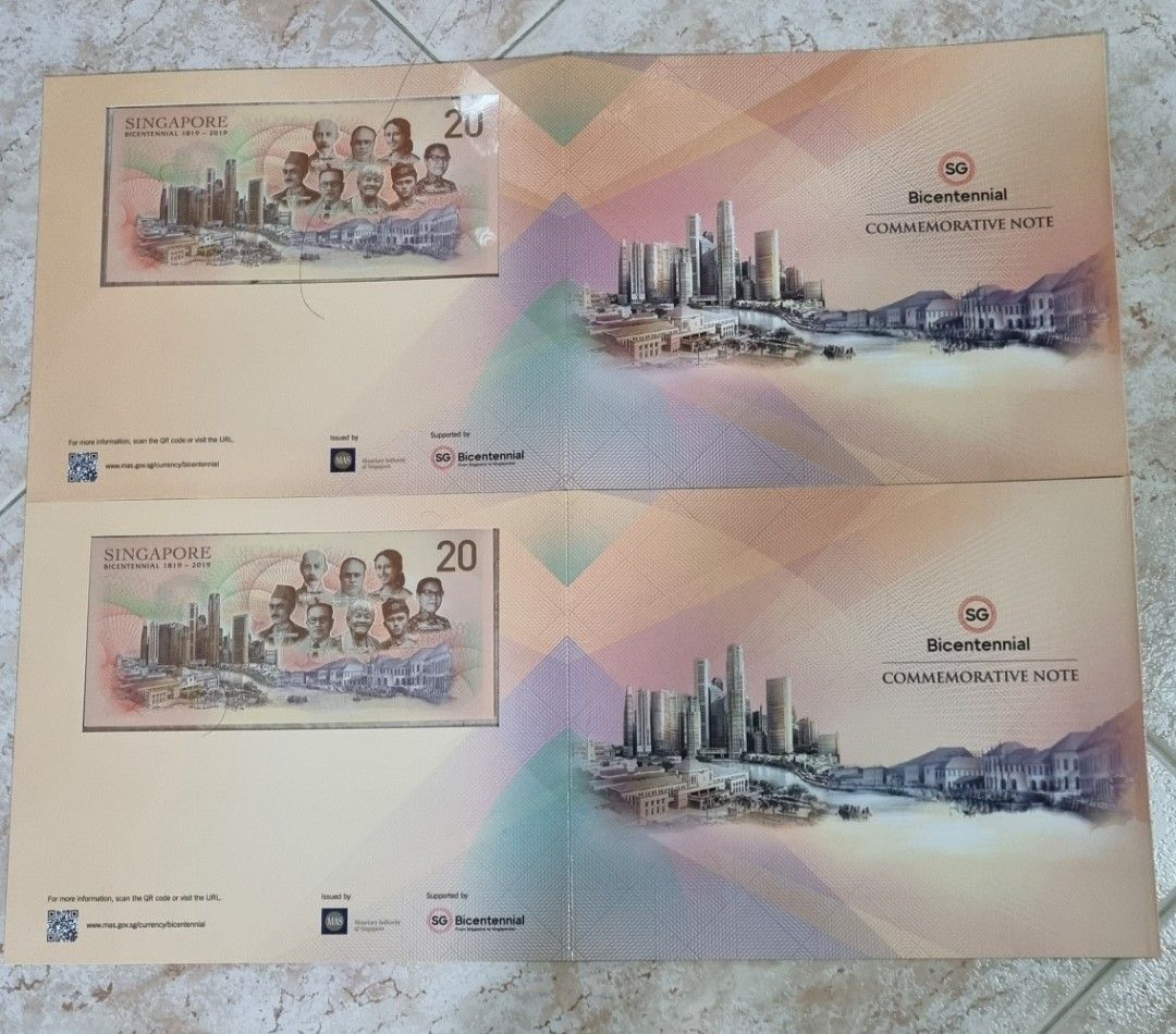 Commemorative Note $20, Hobbies & Toys, Memorabilia & Collectibles ...