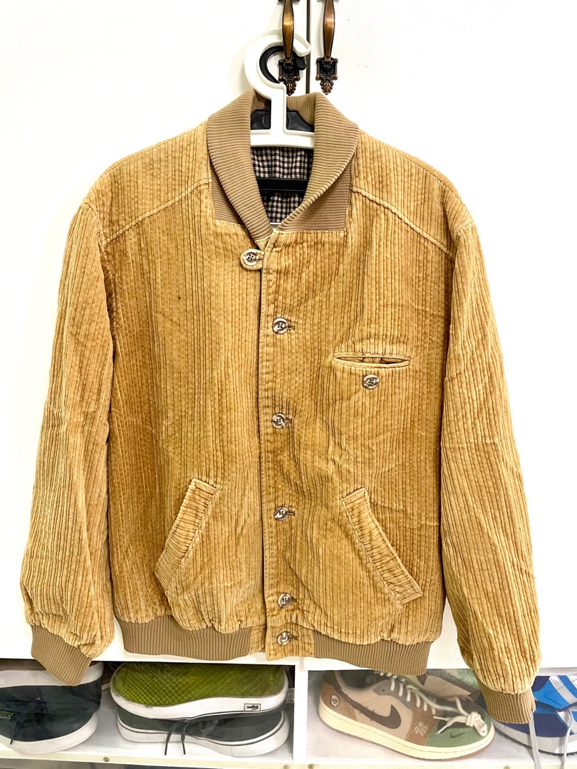 Corduroy Jacket for Men - Makapal pang Winter, Men's Fashion, Coats ...