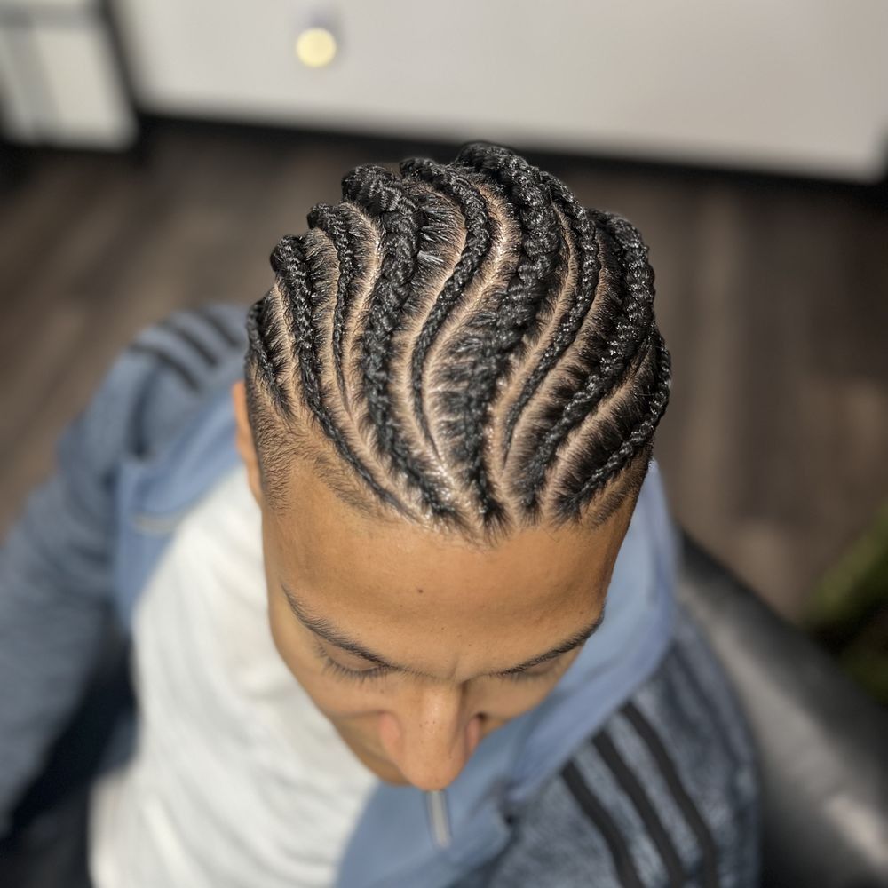 Cornrows for guys, Beauty & Personal Care, Hair on Carousell