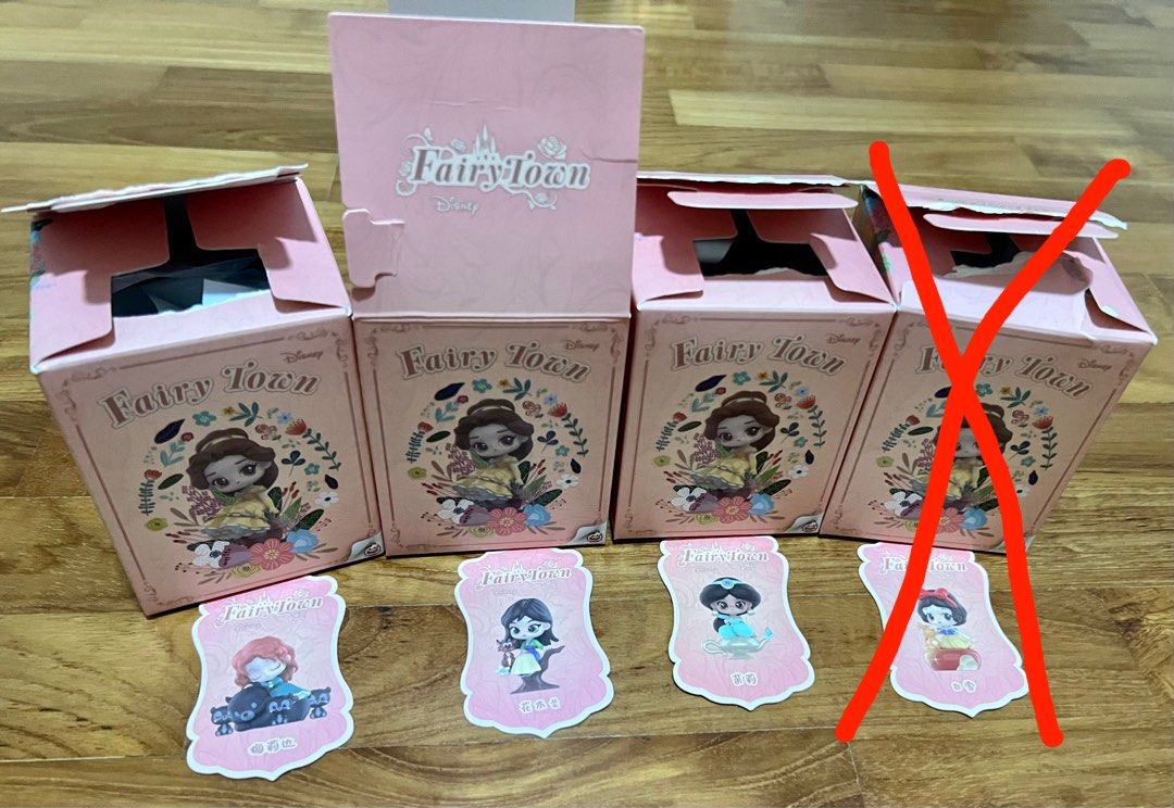 Cow play cow moo blind box Disney 100 princess Toy Story, Hobbies ...