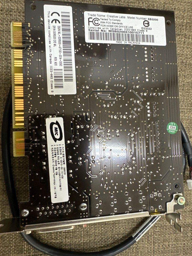 Creative Sound Blaster SB0200, Computers & Tech, Parts & Accessories ...