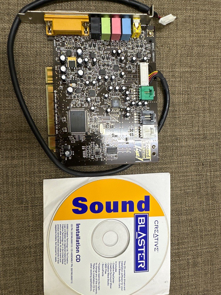 Creative Sound Blaster SB0200, Computers & Tech, Parts & Accessories ...
