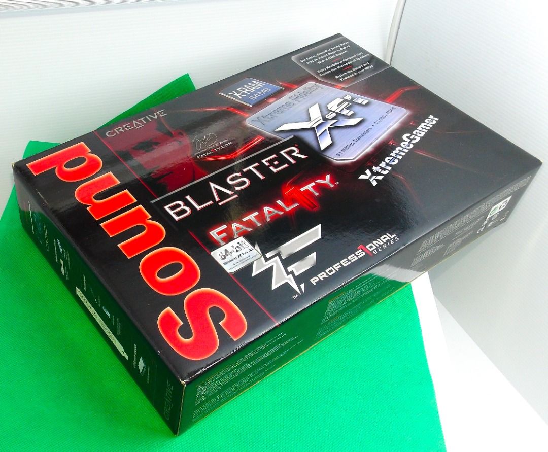 CREATIVE Sound Blaster X-Fi XtremeGamer Fatal1ty Pro Series PC 5.1 ...