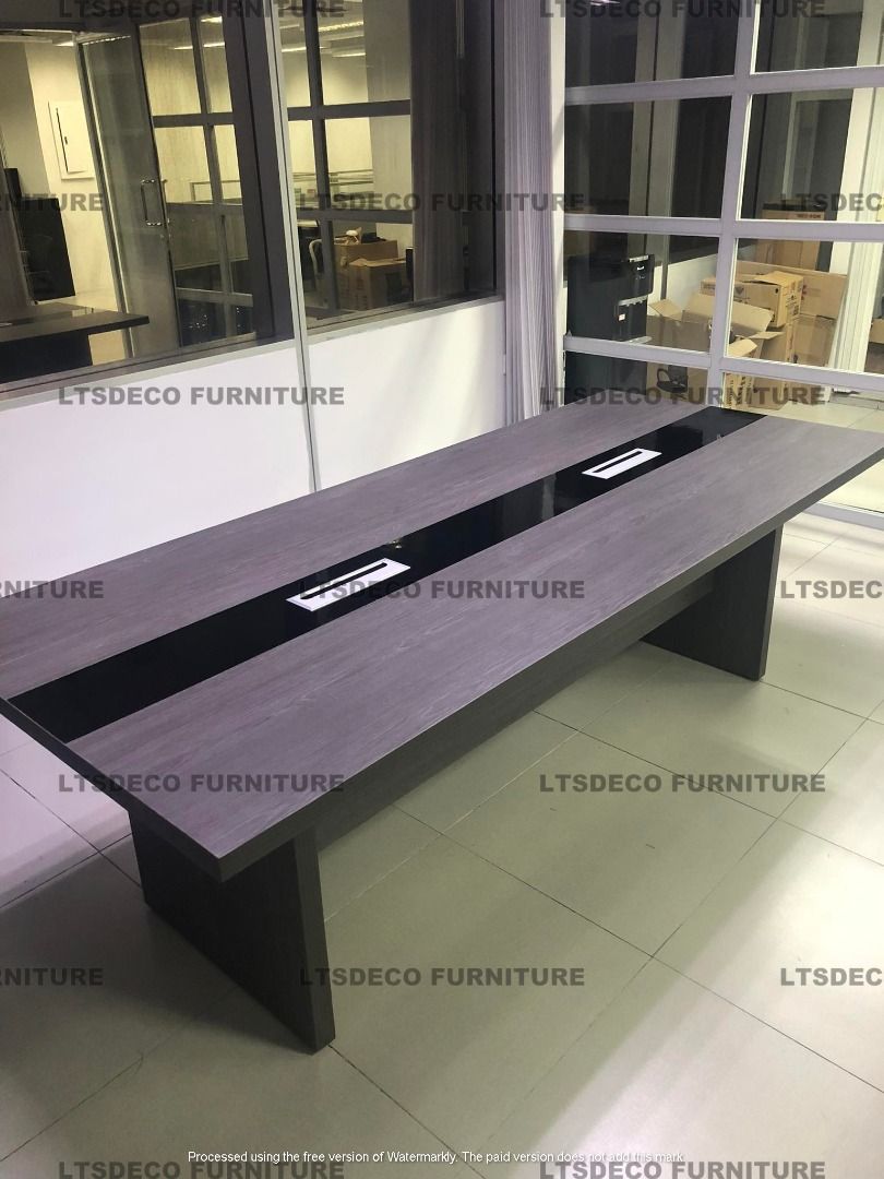CUSTOMIZED CONFERENCE TABLE FURNITURE OFFICE PARTITIONS, Furniture & Home Living, Office ...