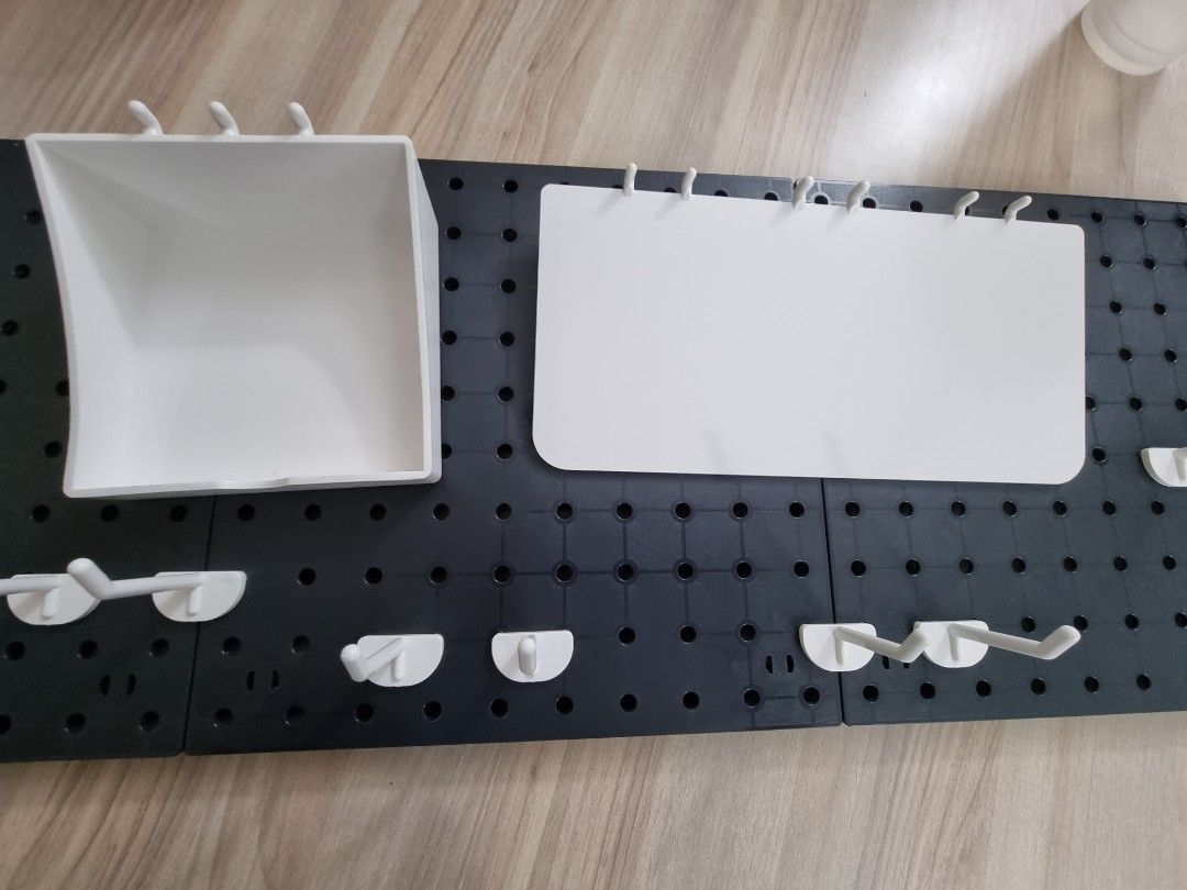 Daiso pegboard set, Furniture & Home Living, Home Decor, Wall Decor on ...