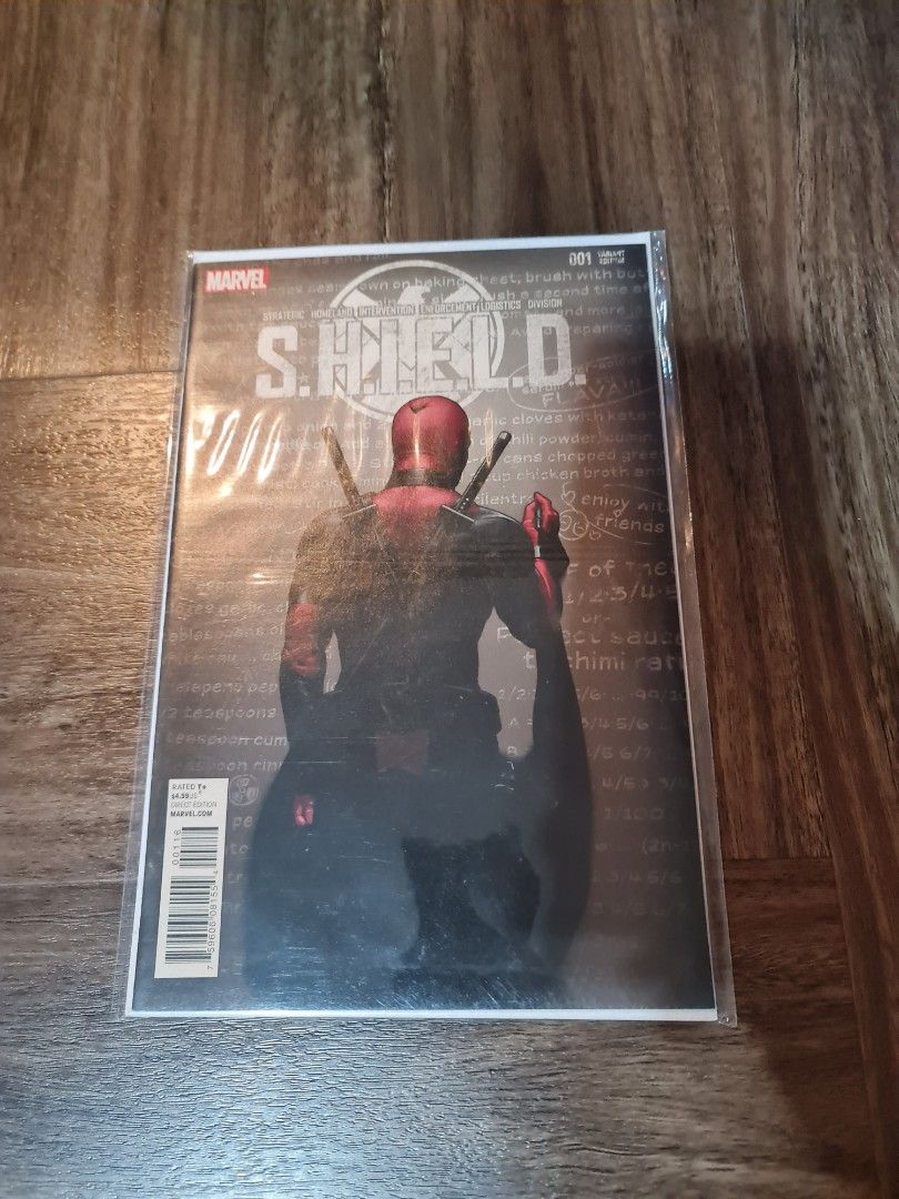Deadpool marvel agent shield, Hobbies & Toys, Books & Magazines, Comics ...