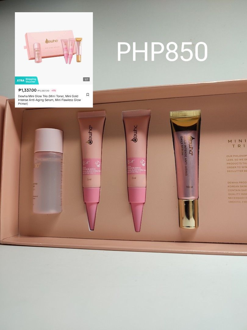 Dewha Mini Trio Set, Beauty & Personal Care, Face, Face Care on Carousell