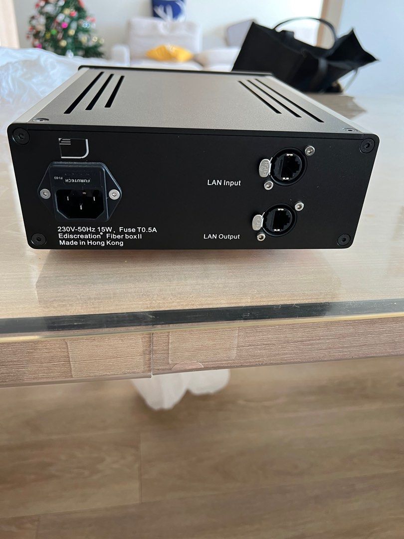 EDISCREATION Fiber Box II Extreme version, Audio, Other Audio Equipment ...