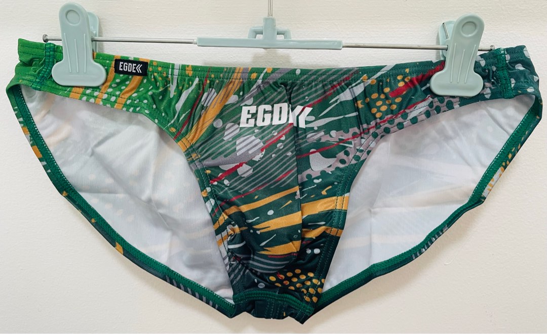 egde frontier bikini underwear - green - L size, Men's Fashion, Bottoms ...