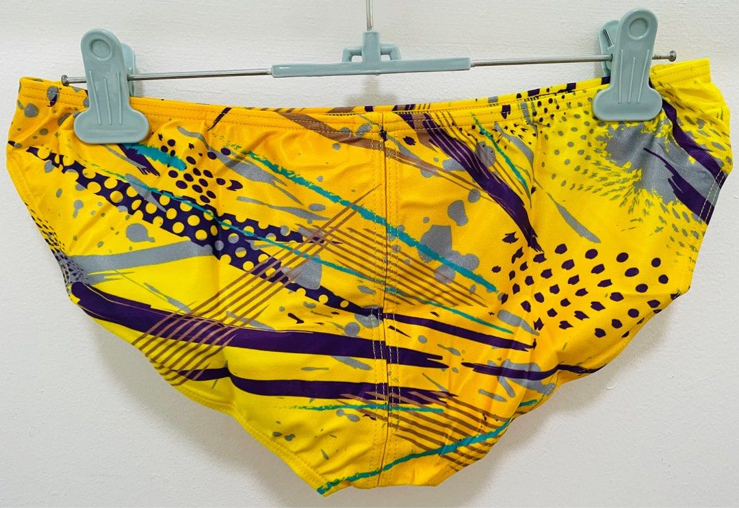 egde frontier bikini underwear - yellow - L size, Men's Fashion ...