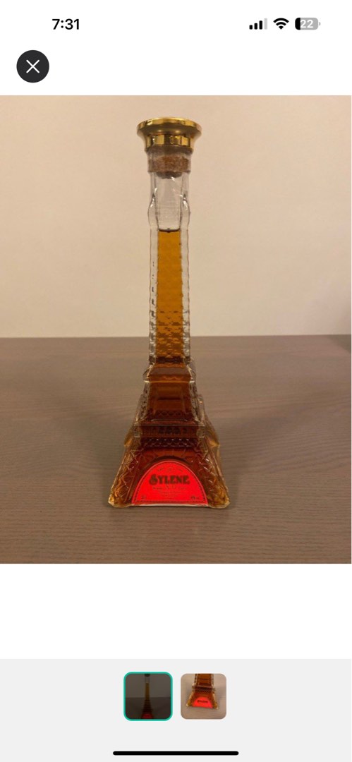 Eiffel Tower XO brandy, Food & Drinks, Alcoholic Beverages on Carousell