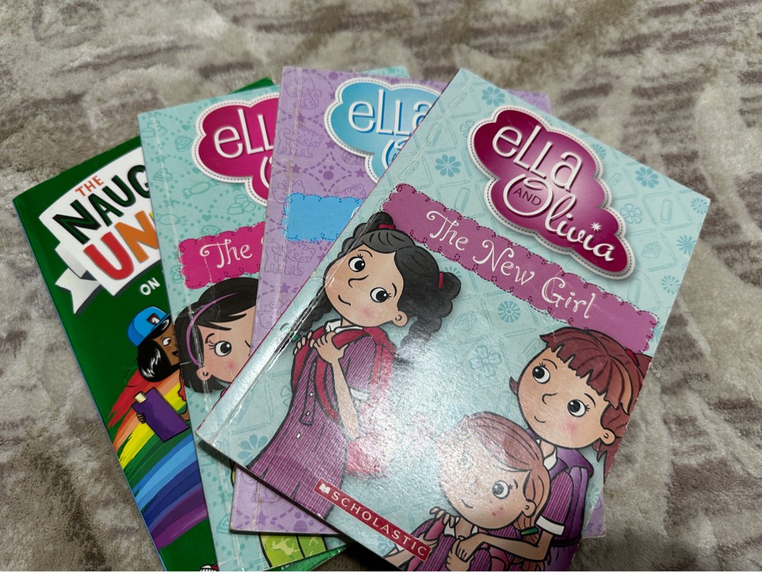 Ella & Olivia plus naughtiest unicorn, Hobbies & Toys, Books ...