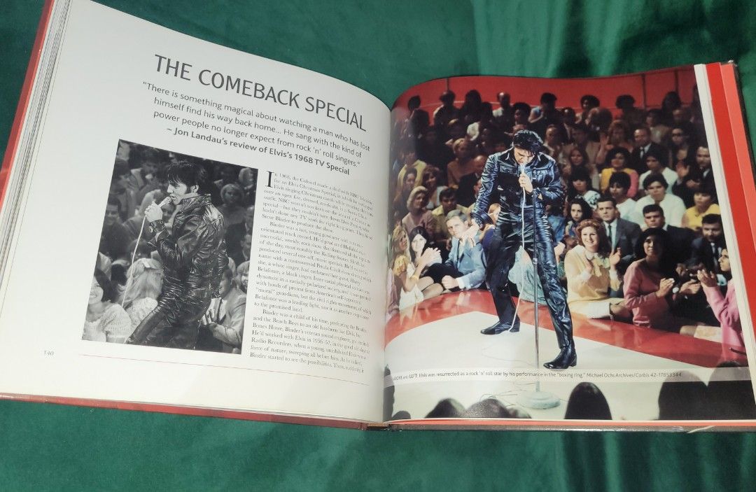ELVIS PRESLEY COLLECTOR BOOK, Hobbies & Toys, Books & Magazines ...