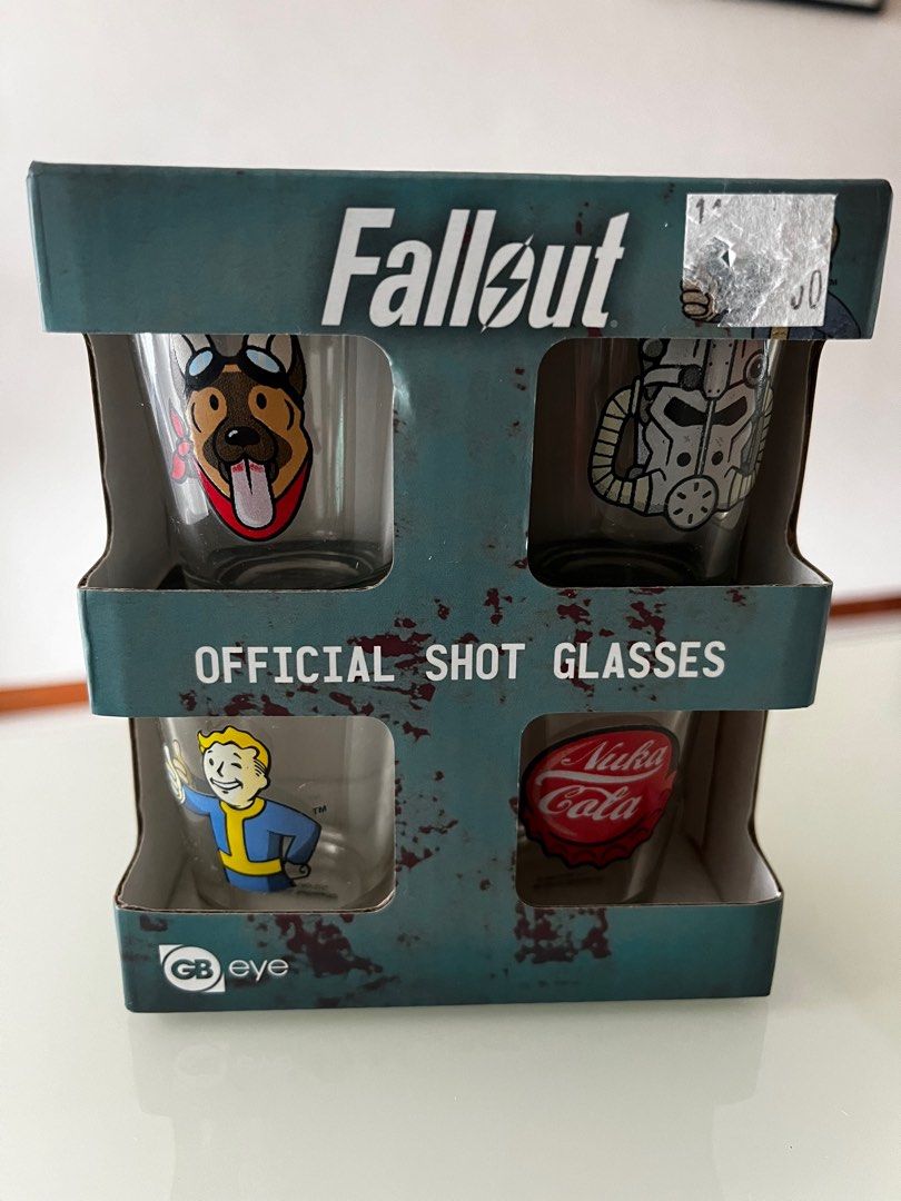 Fallout shot glasses, Food & Drinks, Alcoholic Beverages on Carousell