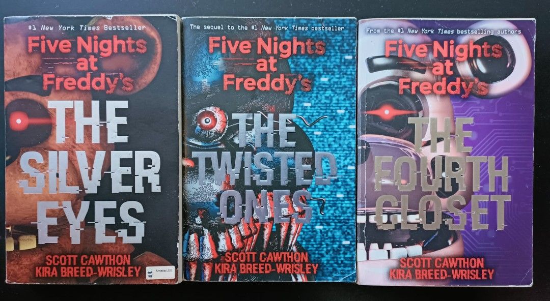 Five Nights at Freddy's Books Trilogy FNAF, Hobbies & Toys, Books ...