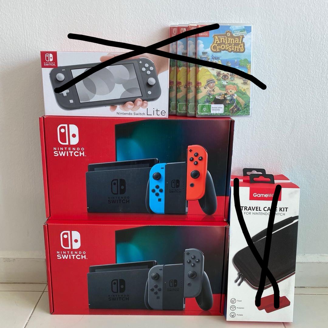 Fixed price full set Nintendo Switch Gen 2, Video Gaming, Video Game ...