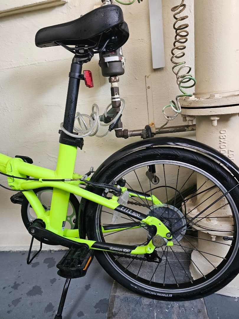 Foldable Bicycle Decathlon Tilt 500, Sports Equipment, Bicycles & Parts ...