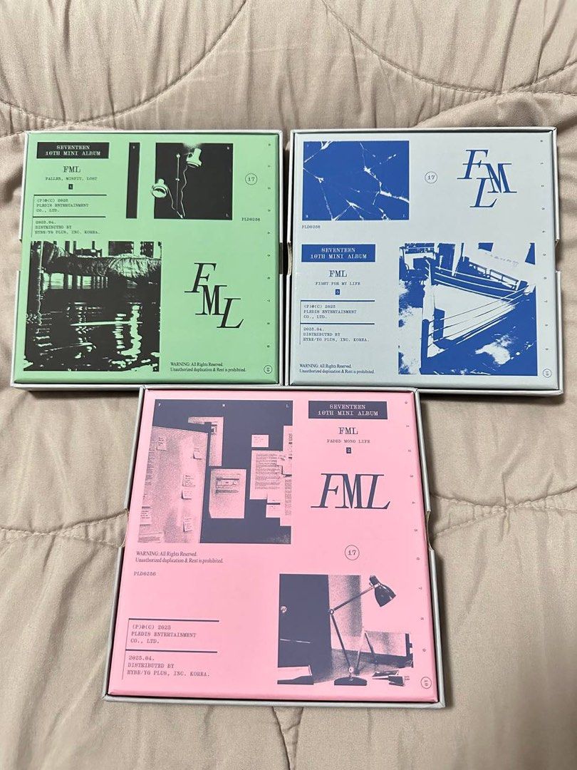 Free Seventeen SVT FML Unsealed Album, Hobbies & Toys, Memorabilia ...