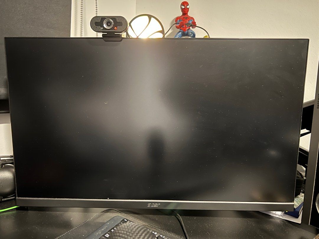 Full PC set up - 2x monitor + PC + monitor arm, Computers & Tech ...