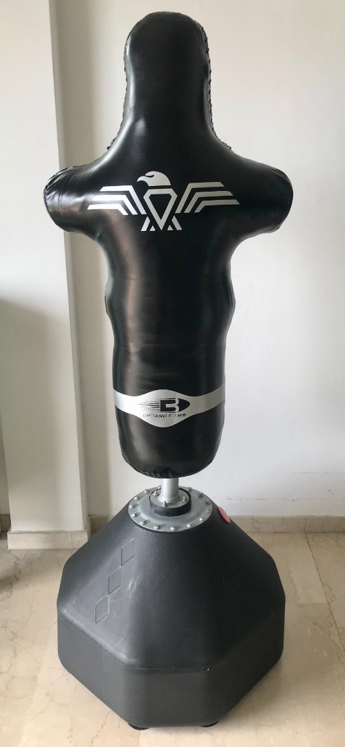 Full Size Body Opponent Punch/Kick Bag, Sports Equipment, Exercise ...