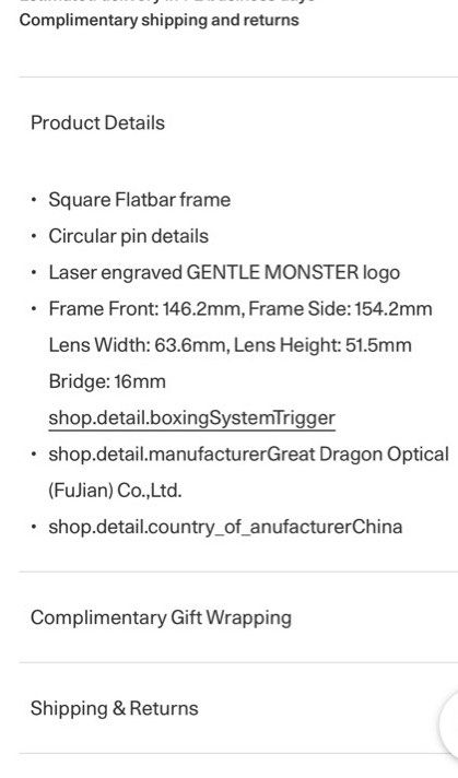 Gentle Monster Libe in KC1, Women's Fashion, Watches & Accessories, Sunglasses & Eyewear on ...