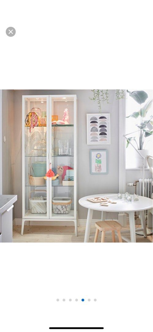 Glass Display Cabinet Milsbo Glass Door Cabinet Milsbo Glass Door