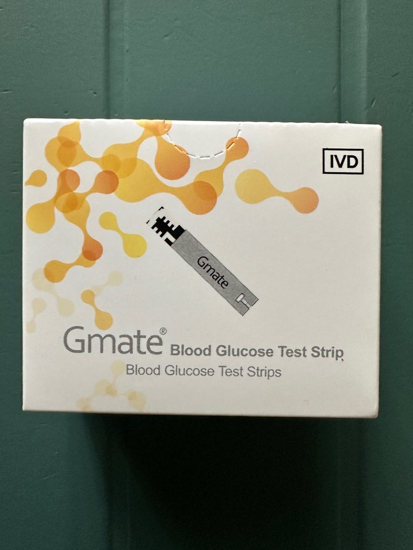 Gmate blood glucose strip, Health & Nutrition, Medical Supplies & Tools on Carousell