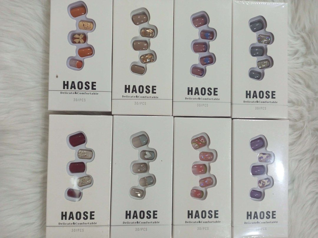 HAOSE Fake Nails, Beauty & Personal Care, Hands & Nails on Carousell