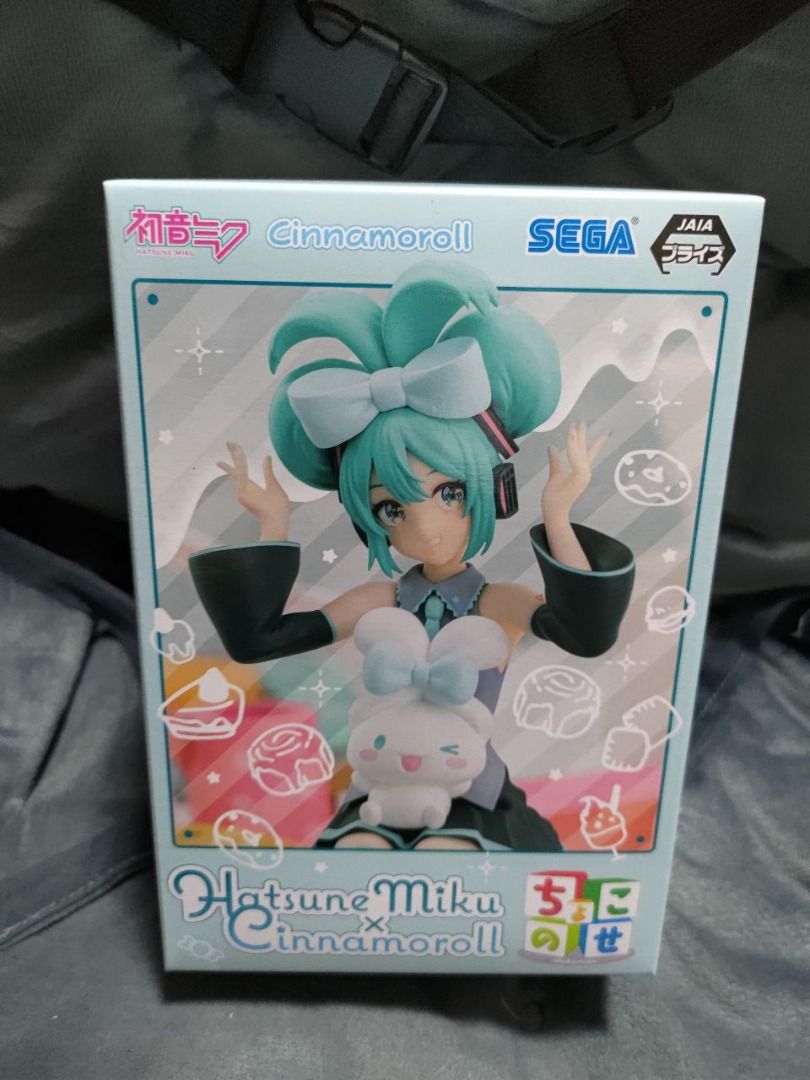 Hatsune Miku x Cinnamoroll Premium Chokonose Figure [ last ], Hobbies & Toys, Toys & Games on ...
