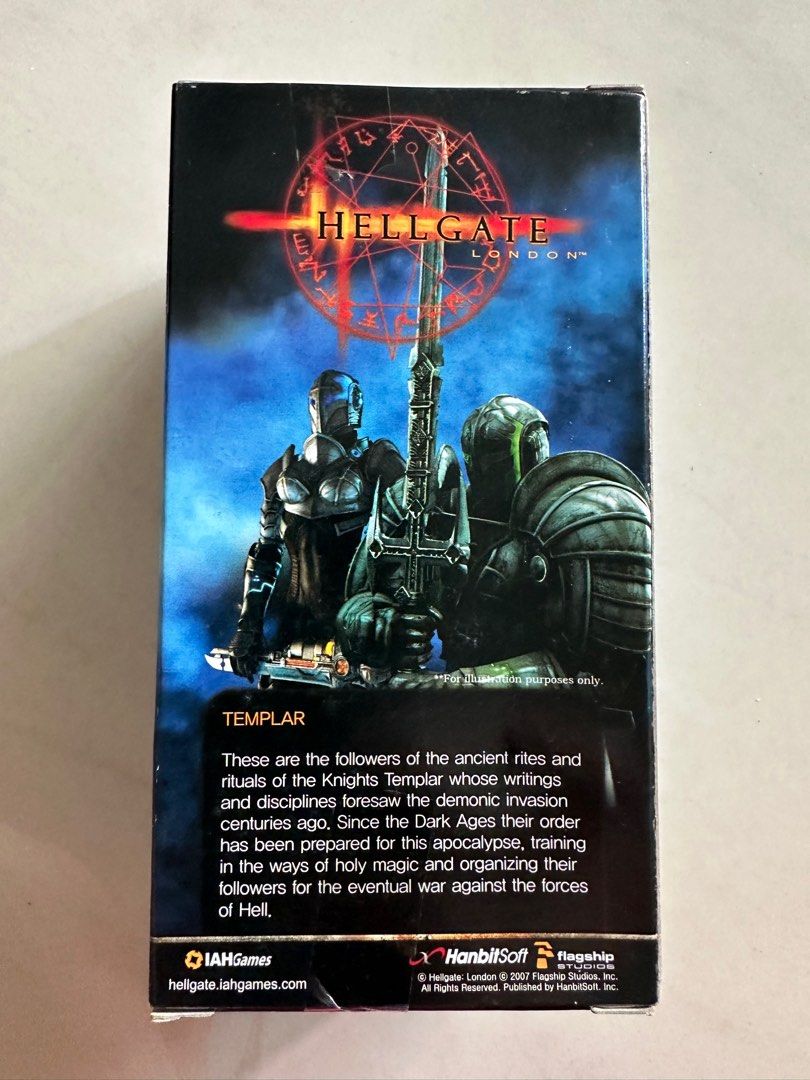 Hellgate London Templar Guardian Figure, Hobbies & Toys, Memorabilia ...