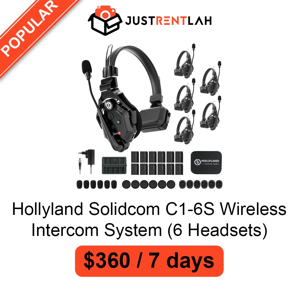 Hollyland Solidcom C1 Wireless Intercom System/ Hollyland Mars 300 | Hollyland Mars 300 Pro ...