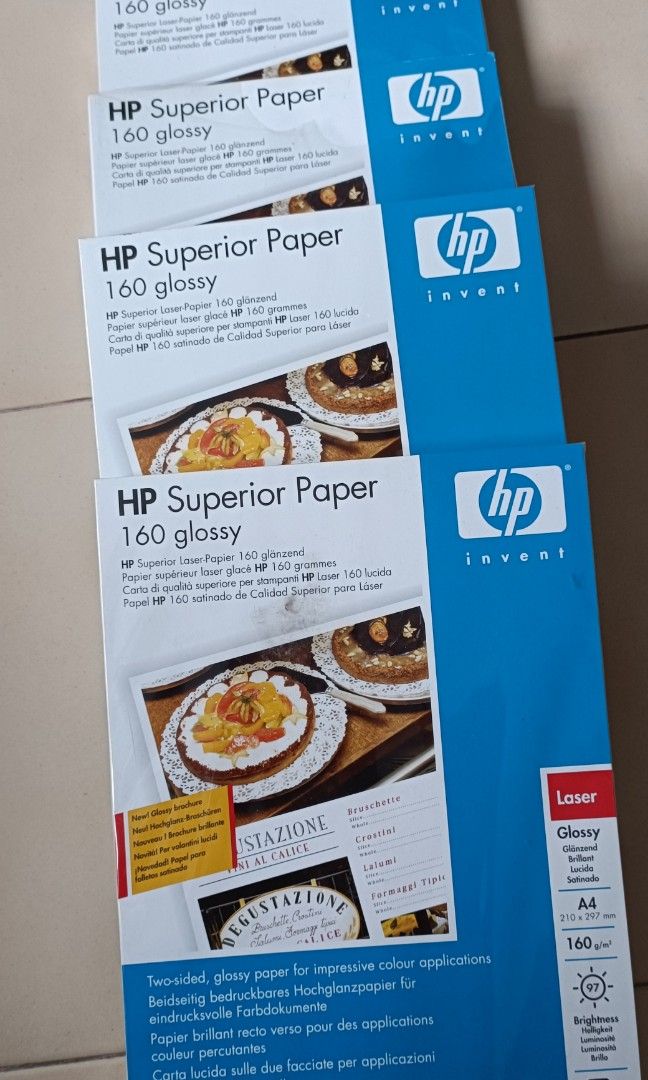 HP Superior Paper, Hobbies & Toys, Stationery & Craft, Stationery ...