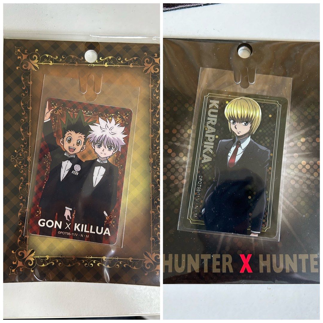 HunterxHunter Hunter X Hunter Gon Killua Kurapika Card Sticker, Hobbies ...