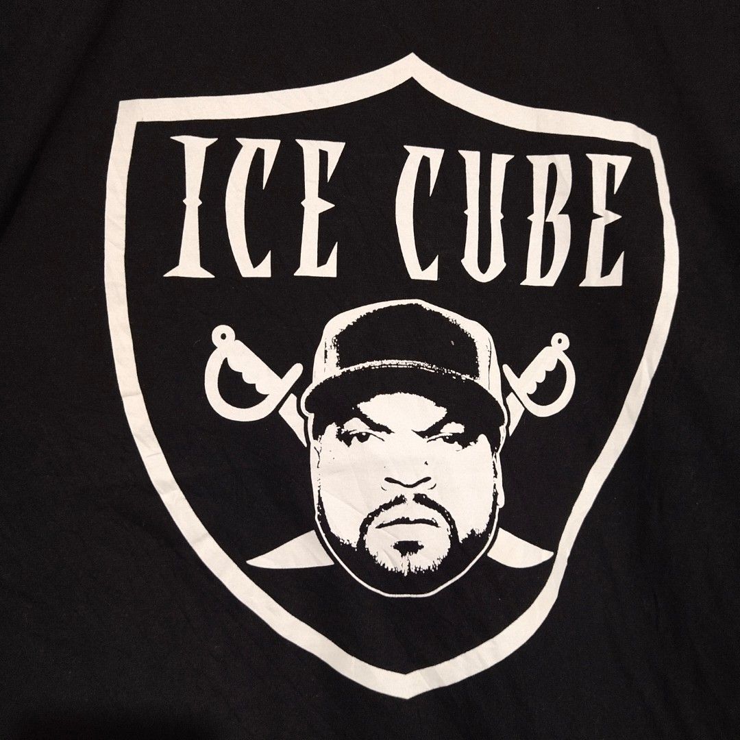 ICE CUBE RAIDERS SHIRT RAPPER, Men's Fashion, Tops & Sets, Tshirts ...