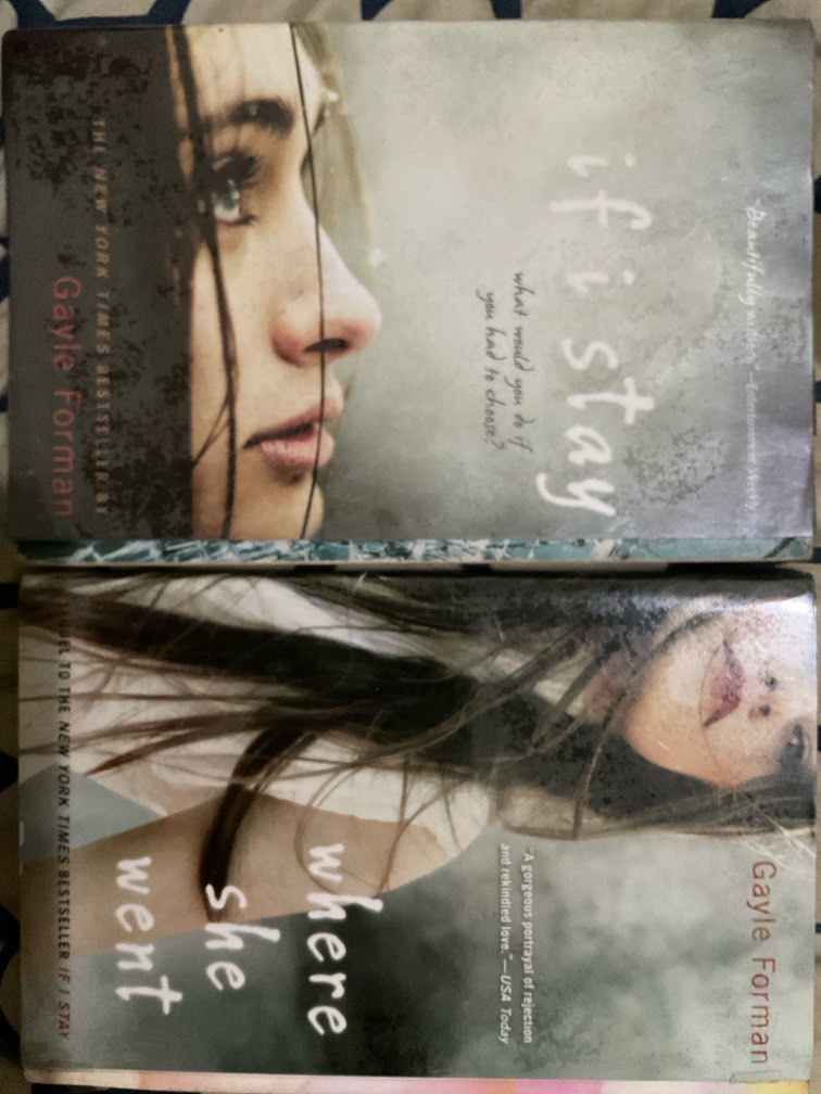 If I Stay and Where She Went BUNDLE by Gayle Forman, Hobbies & Toys ...