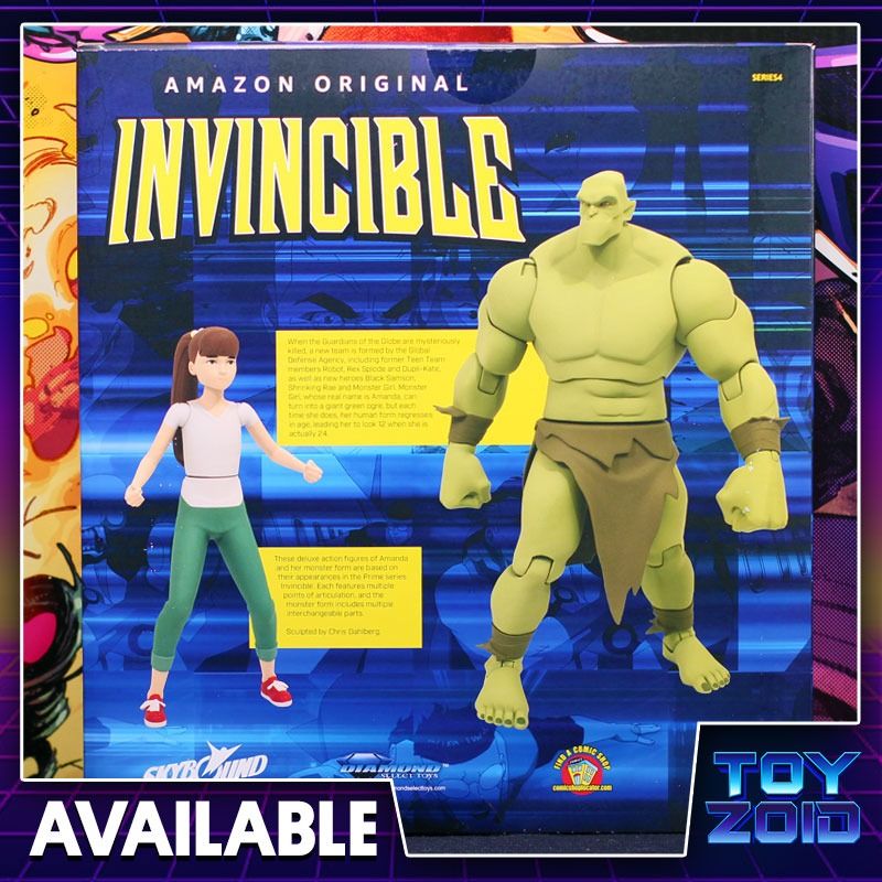 Invincible Monster Girl Deluxe Box Set Diamond Select, Hobbies & Toys ...