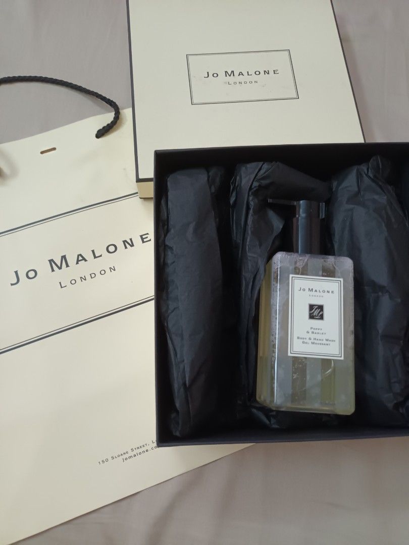JO MALONE POPPY & BARLEY BODY & HAND WASH, Beauty & Personal Care, Bath ...