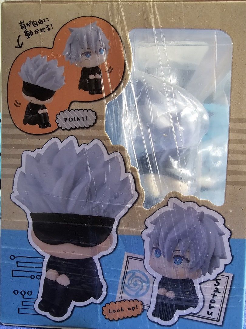 JUJUTSU KAISEN JJK GOJO SATORU LOOKUP FIGURINE, Hobbies & Toys ...