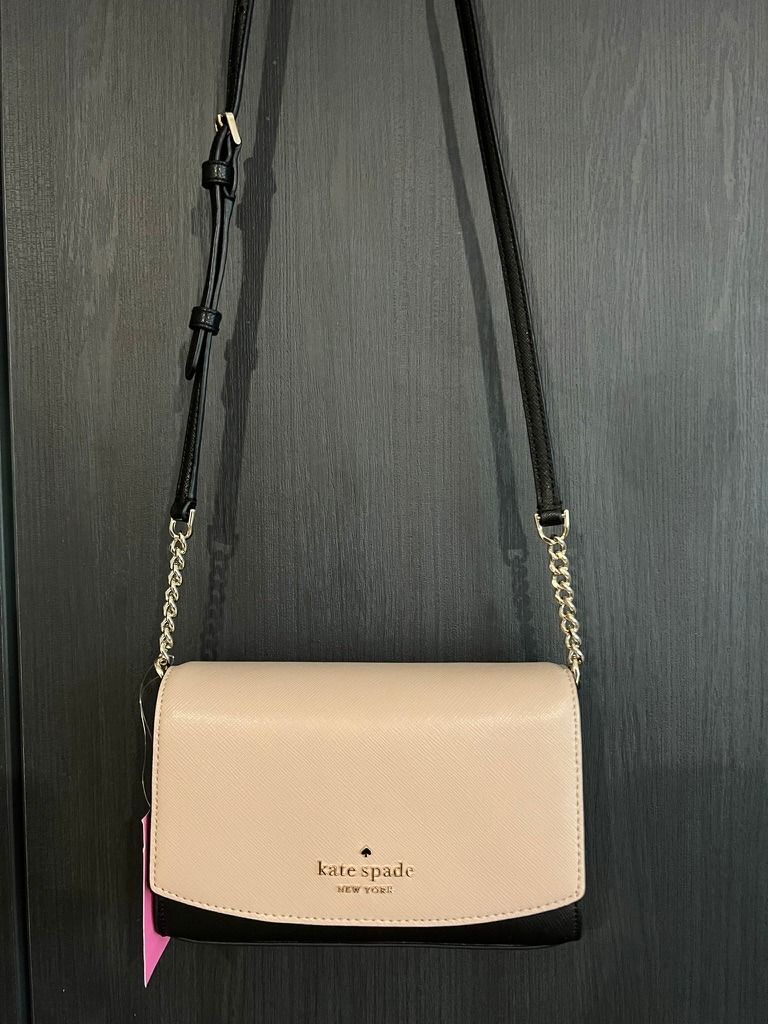 Kate Spade Colorblock Saffiano Leather Crossbody (gift box included ...