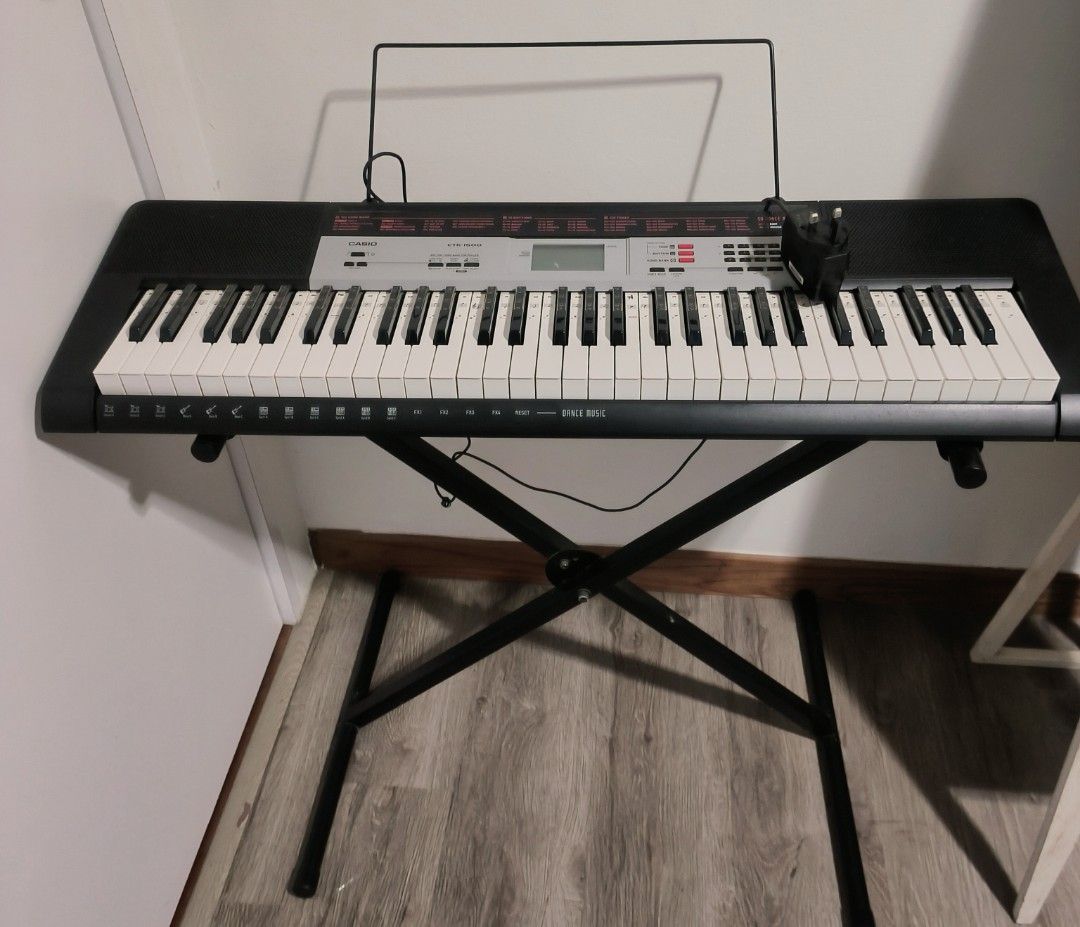Keyboard Casio CTK-1500, Hobbies & Toys, Music & Media, Musical ...