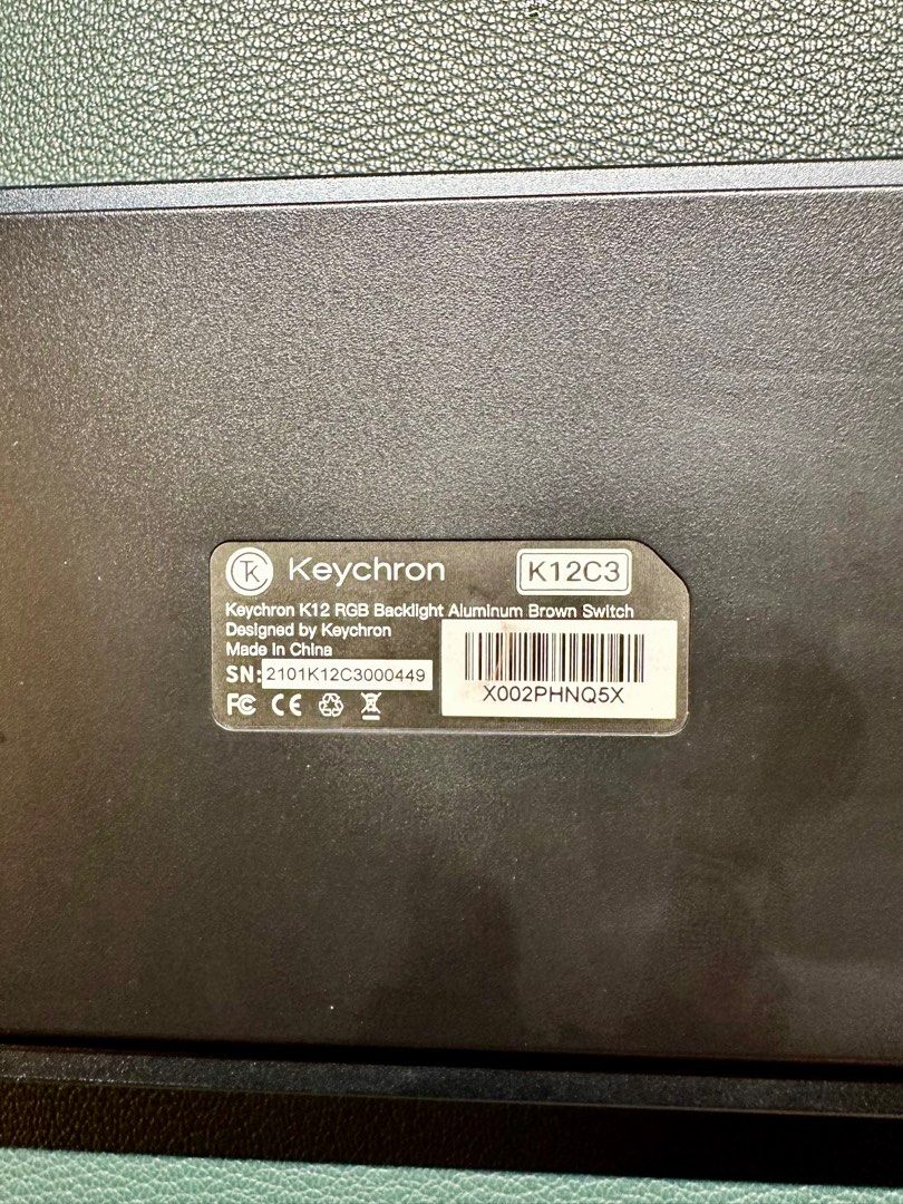 Keychron K12 RGB Backlight Aluminum Brown Switch, Computers & Tech, Parts & Accessories ...