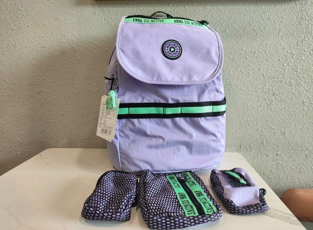 KIPLING x ANNA SUI Backpack, Women's Fashion, Bags & Wallets, Backpacks ...