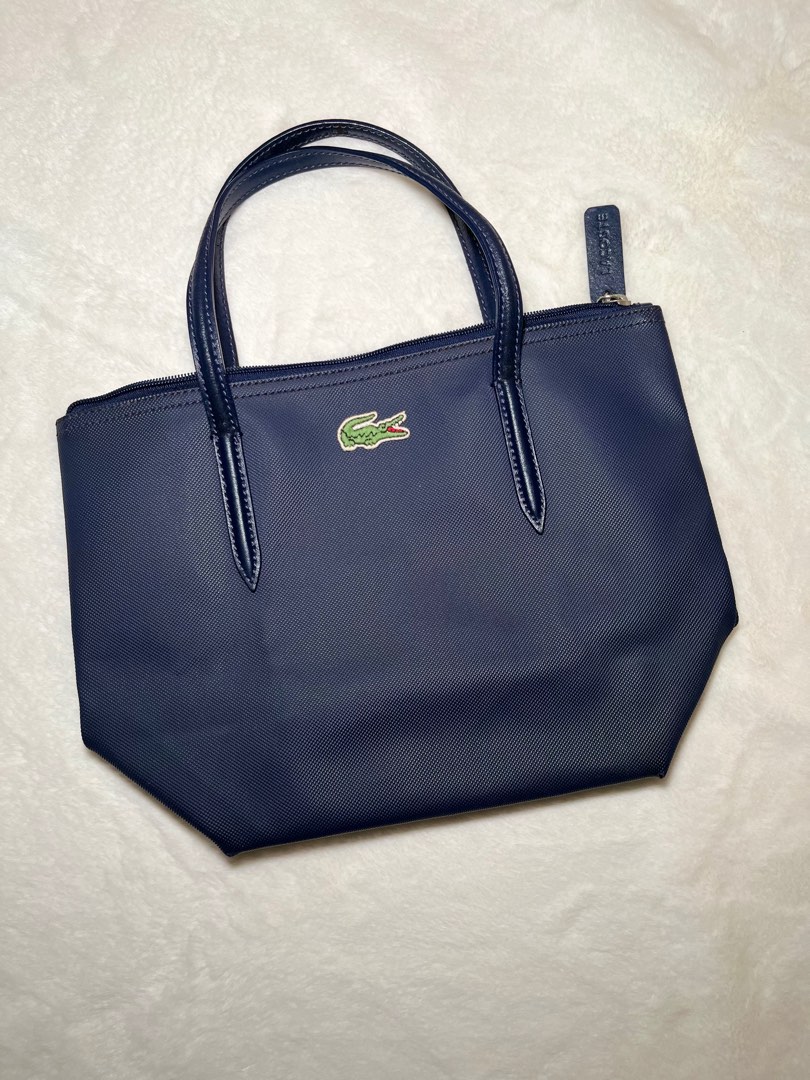 Lacoste Mini Tote Bag, Luxury, Bags & Wallets on Carousell