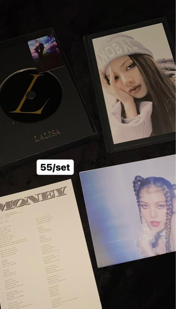 LALISA BLACKPINK LISA SOLO ALBUM, Hobbies & Toys, Collectibles ...