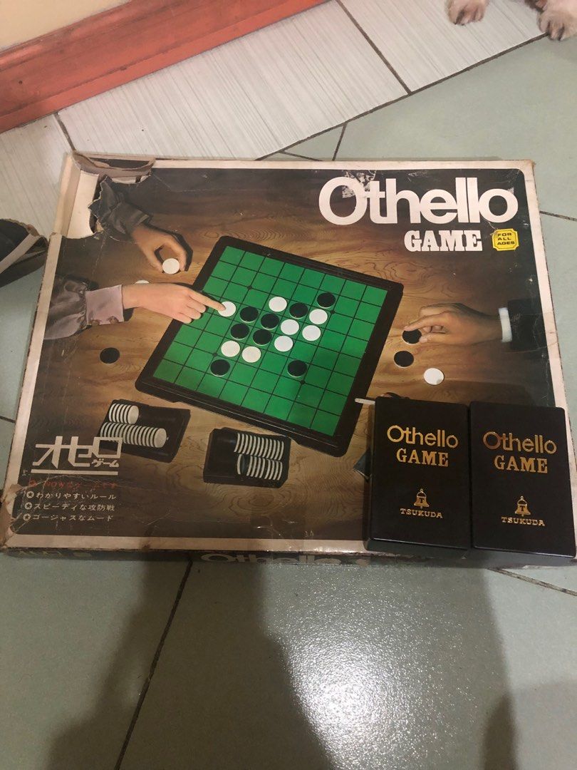 Large Othello board game by tsukuda, Hobbies & Toys, Toys & Games on Carousell