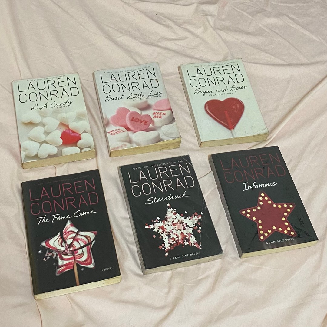 lauren conrad complete book set bundle la candy, sweet little lies ...