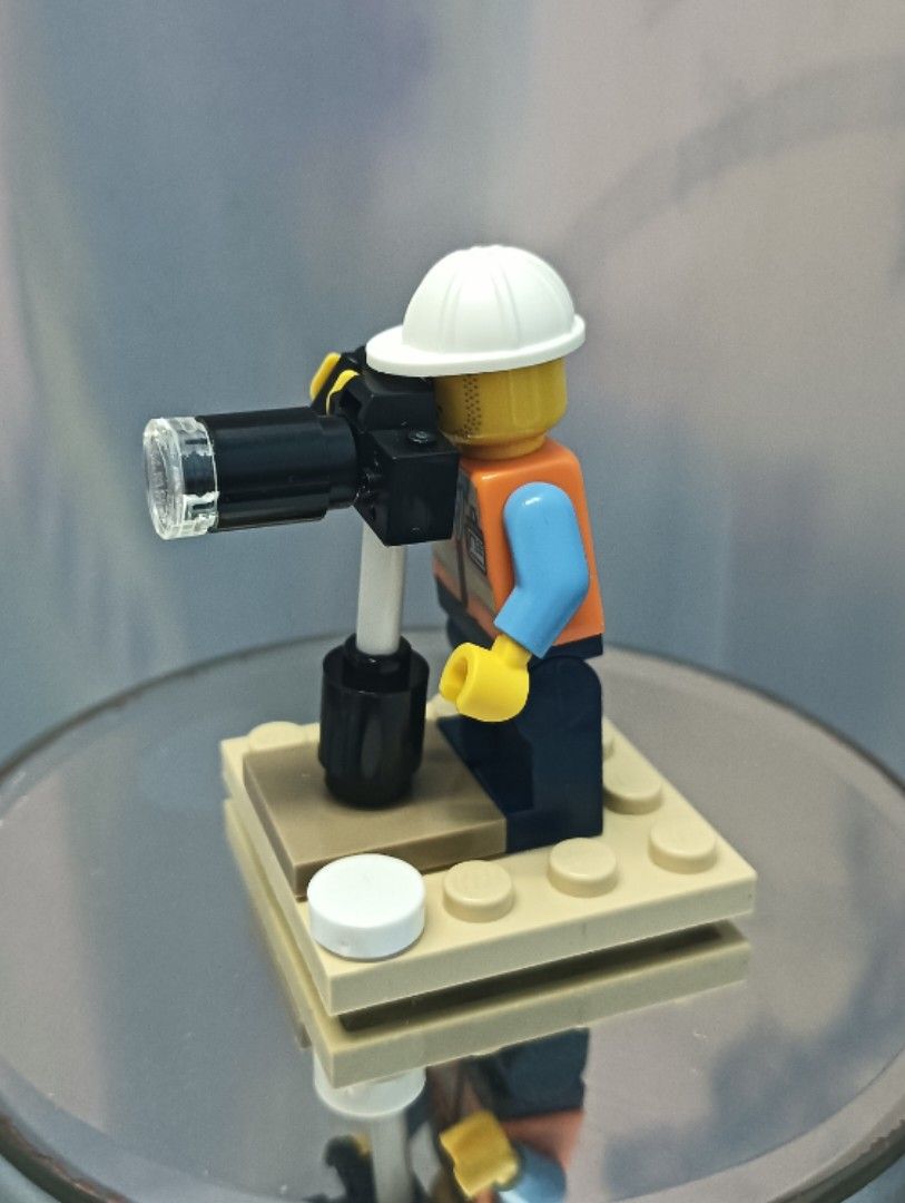 Lego Cameraman minifigures, Hobbies & Toys, Toys & Games on Carousell
