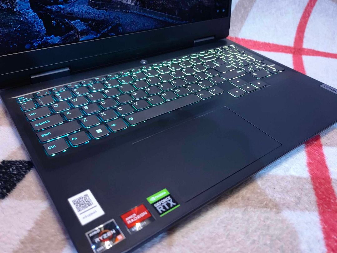 Lenovo Ideapad Gaming 3 15AHR7 LEGION Ryzen 5 6500H 12CPUS!! Hexacore 512gb NVME SSD 16GB DDR5 ...