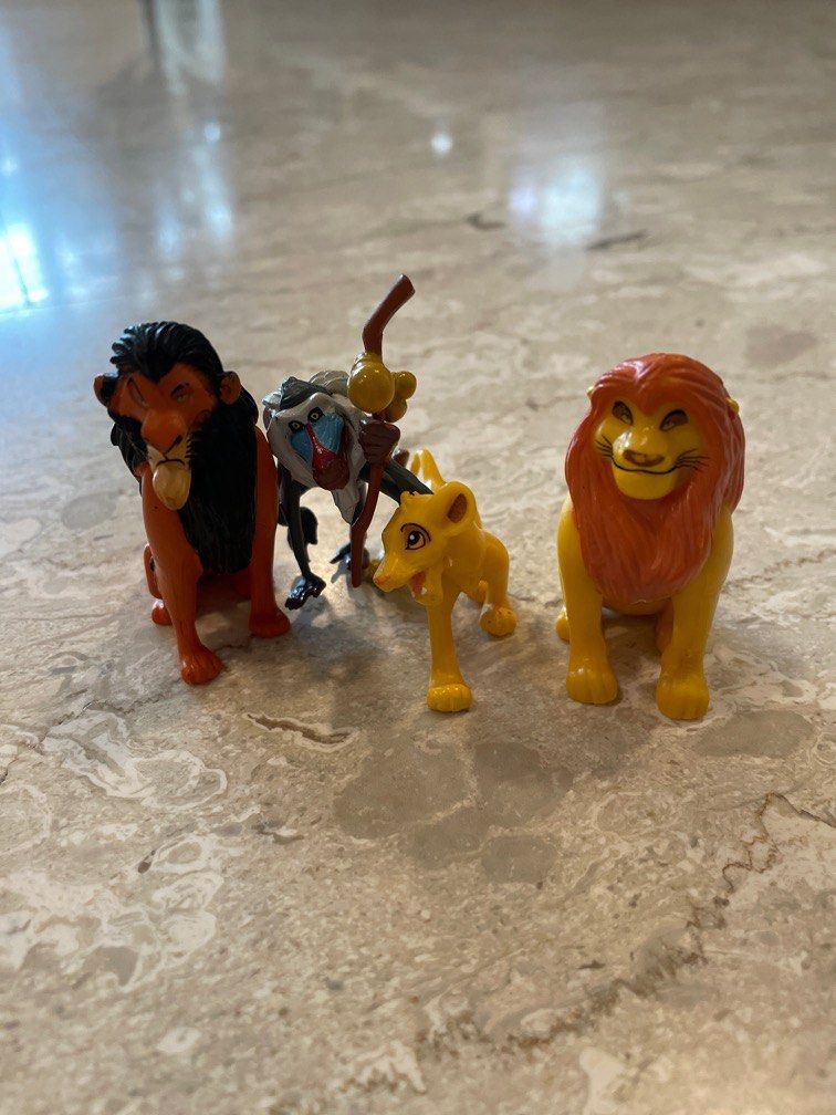 Lion King figurines, Hobbies & Toys, Toys & Games on Carousell
