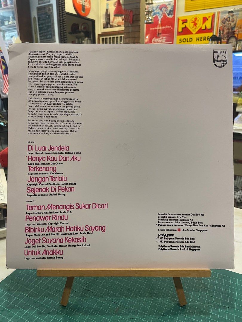 Lp Rafeah Buang, Hobbies & Toys, Music & Media, Vinyls on Carousell